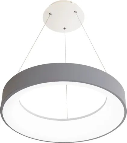 LED lustr Ecolite NEST WMKL02R-40W/LED-SED šedá 3000-6500K s dálkovým ovladačem