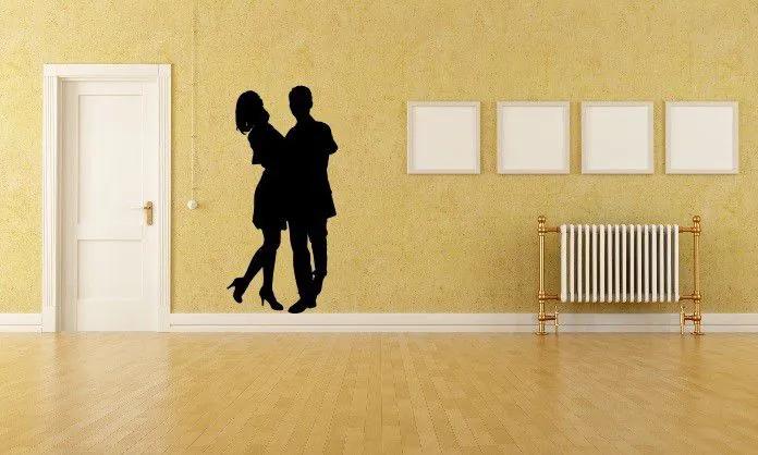 Samolepka na zeď- Taneční pár