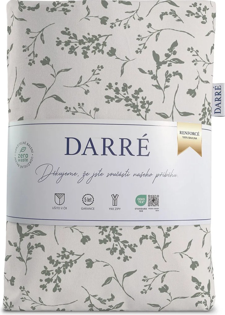 Bavlněné prodloužené povlečení Florina - duo Velikost: 140 x 220 + 70 x 90