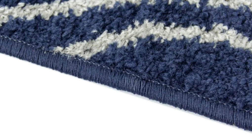 ORIENTAL WEAVERS Kusový koberec LOTTO 290/HY4B BARVA: Modrá, ROZMĚR: 67x120 cm