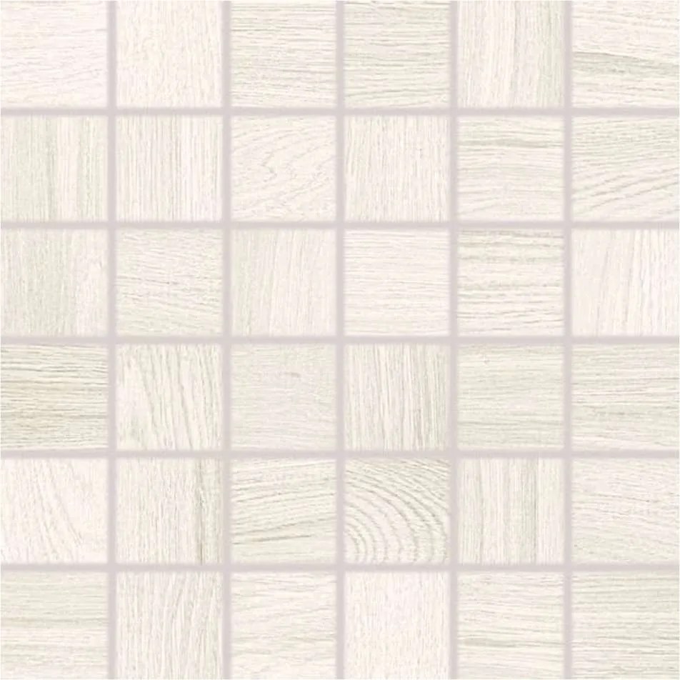 RAKO Board - Mozaika 4,7x4,7 cm, světle šedá DDM06140
