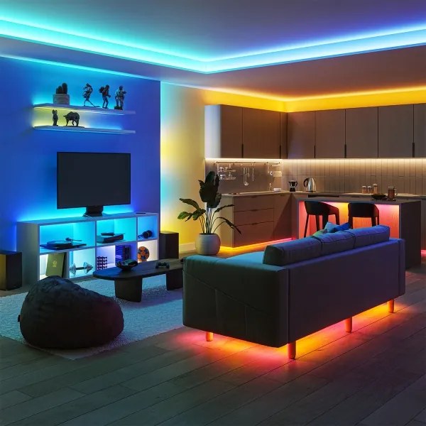 Philips - LED RGBIC Stmívat. pásek SMART STRIP 10m LED/43W/230V 2700/6500K Wi-Fi