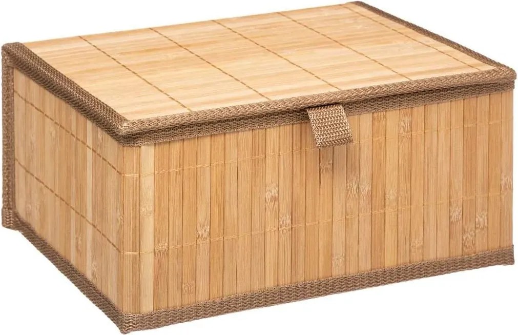 Sada bambusových krabic, 3 ks