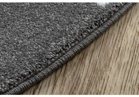 Dywany Luszczow Kusový koberec kulatý PETIT Lama, šedý Rozměr koberce: 120 cm KRUH