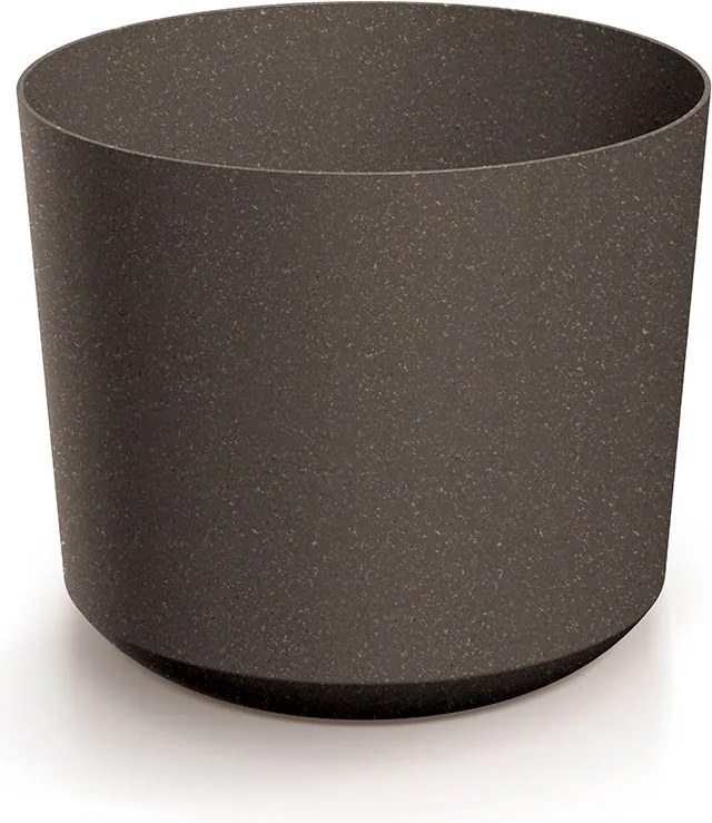 PRO Květináč TUBO ECO WOOD kávový 14,7cm