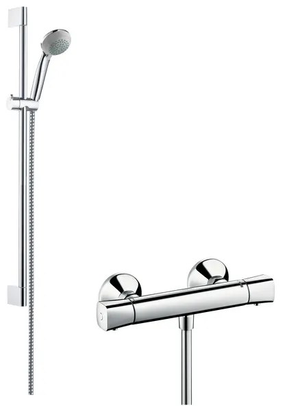 Sprchový set na stěnu HANSGROHE  CROMETTA 85 chromovaný 27058000