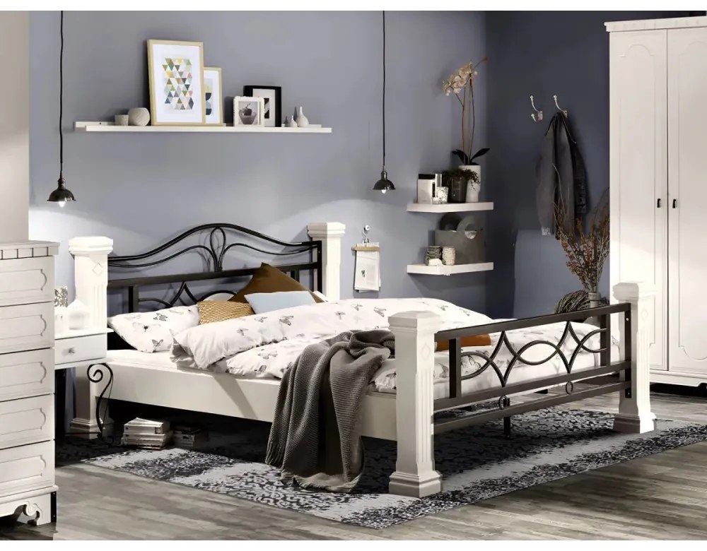 furniture-nabytek.cz - Noční stolek Byzantia bílý
