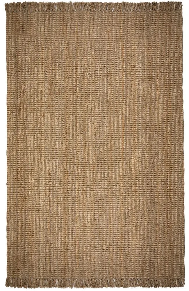 Flair Rugs, Kusový koberec Sarita Jute Boucle Natural, 160x230, béžová, chodba / předsíň