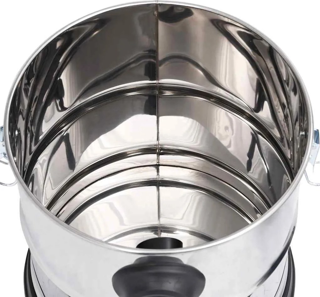 Vysavač na popel s HEPA filtrem 1200 W 20 l nerezová ocel 147679
