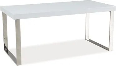 Konferenční stůl ROSA 100x50x45 cm - bílá lakovaná