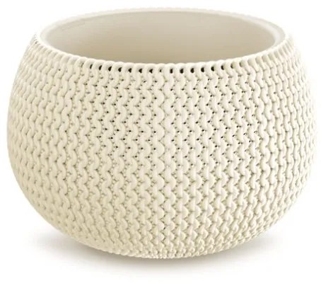 PROSPERPLAST Květináč - SPLOFY BOWL Průměr: 23,9 cm, Barva: broskvová