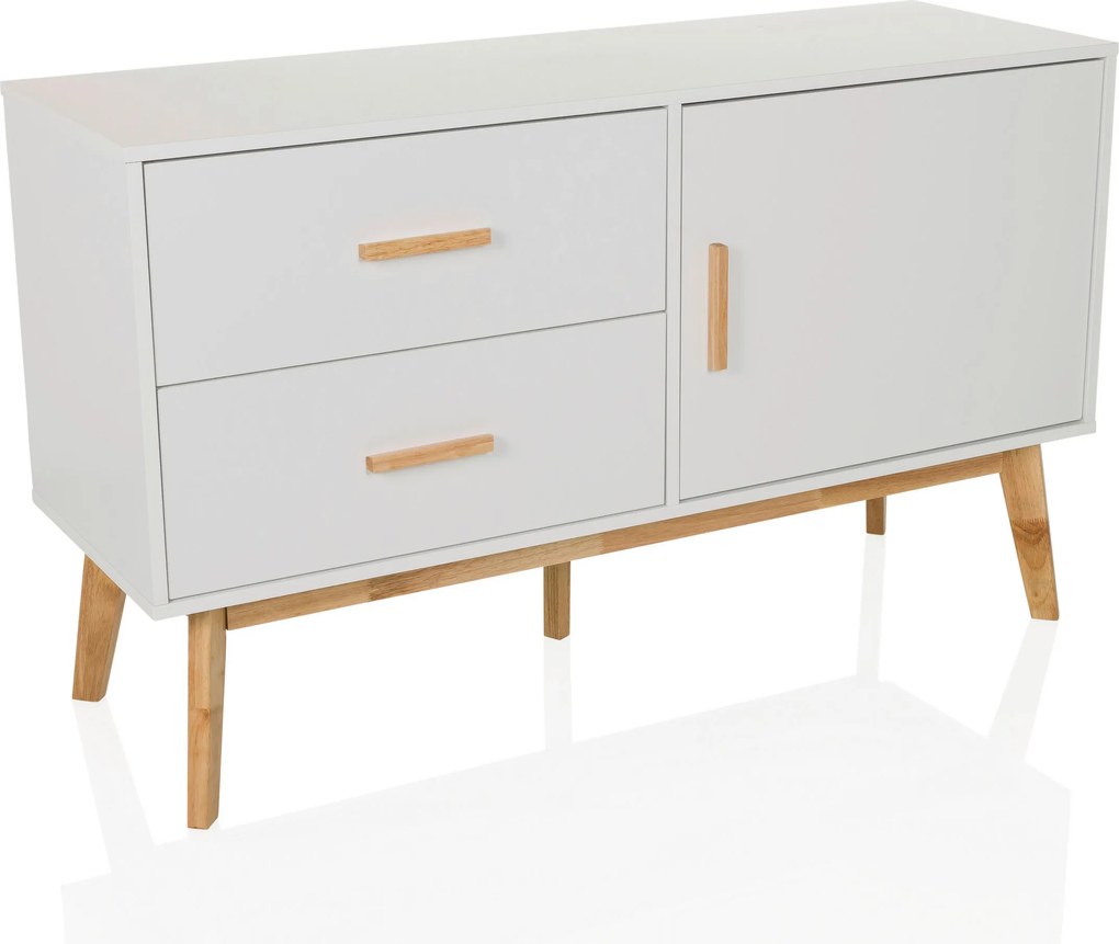 XXXLutz ŠIROKÁ KOMODA, bílá, 120/72/40 cm MID.YOU - Online Only komody - 001918084901