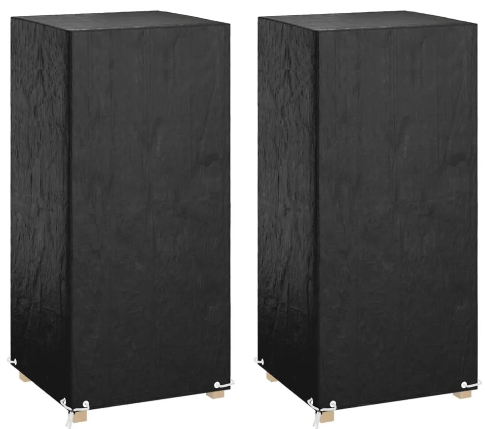 Plachty na zahradní židle 2 ks 8 oček 75 x 70 x 140 cm PE 3155388
