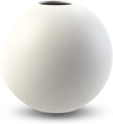 COOEE Design Váza Ball White - 20 cm