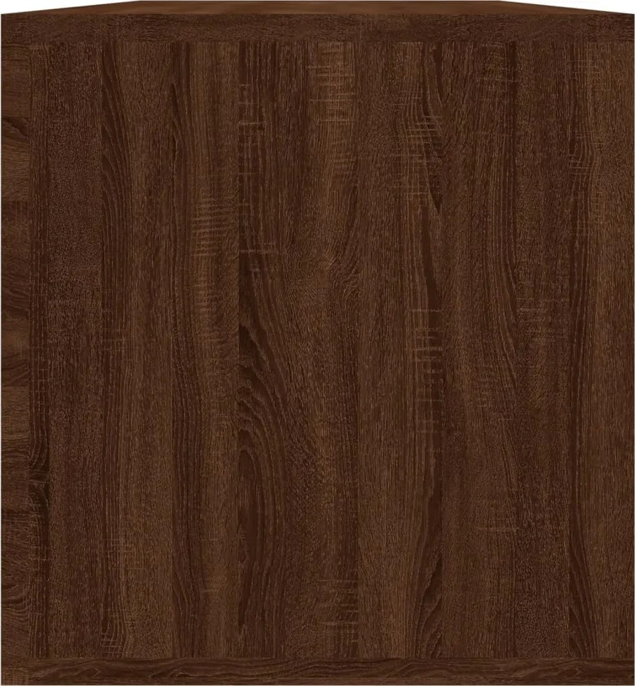 vidaXL Úložný box na LP desky 71 x 34 x 36 cm kompozitní dřevo [815254] Barva: Betonová šedá