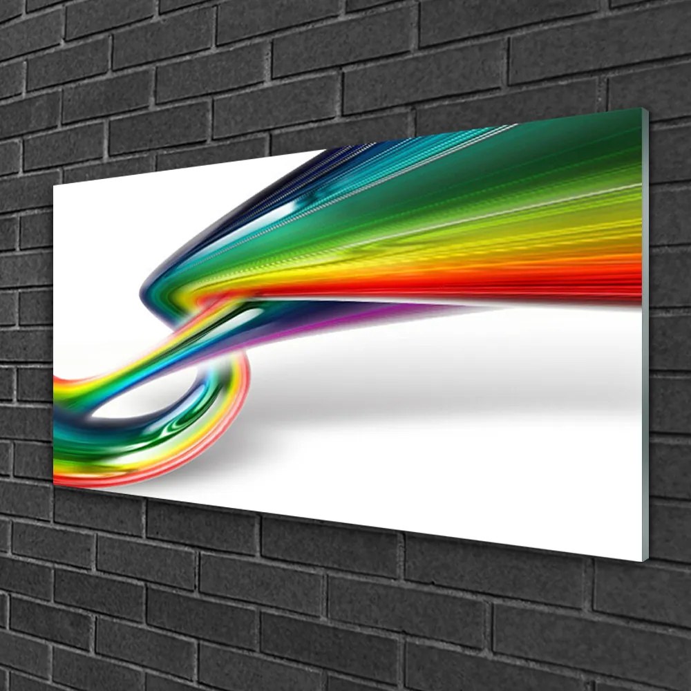 Obraz na skle Abstrakce Duha Umění 120x60 cm
