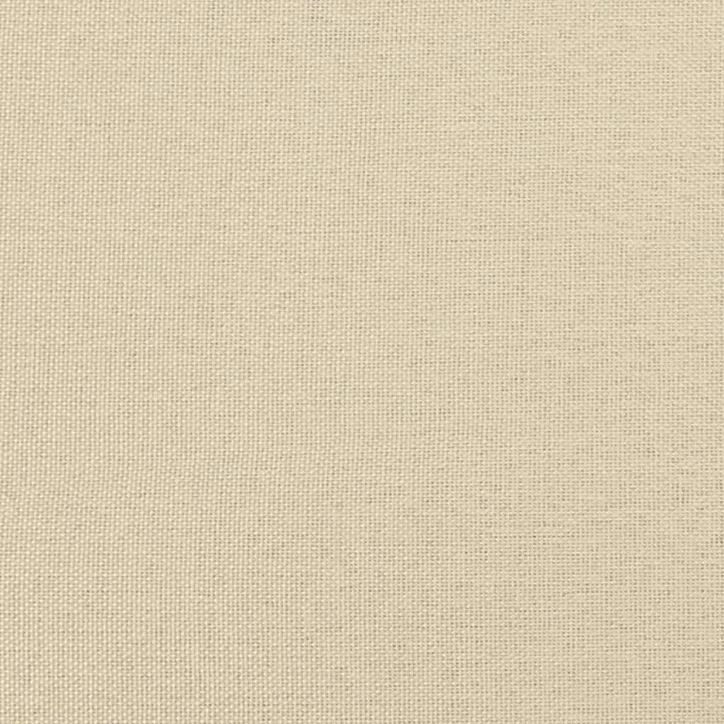 2místná pohovka krémová 120 cm textil - Default Title