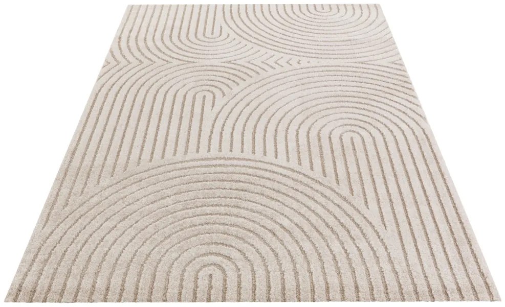 ELLE Decoration, Kusový koberec New York 105084 Cream, beige, 160x230, béžová, ložnice