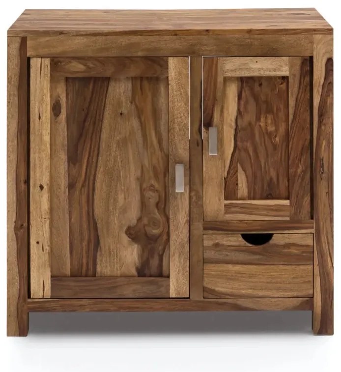 furniture-nabytek.cz - Masivní umyvadlová skříňka Lagano z palisandrového dřeva, lakovaná, hnědá