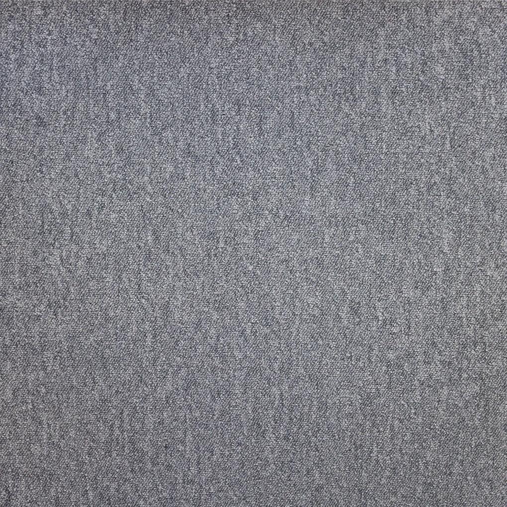 Kobercové čtverce Berlin 314 - šedý - 50x50 cm