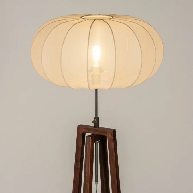 Stojací designová lampa Paola Yapan and Dark Brown