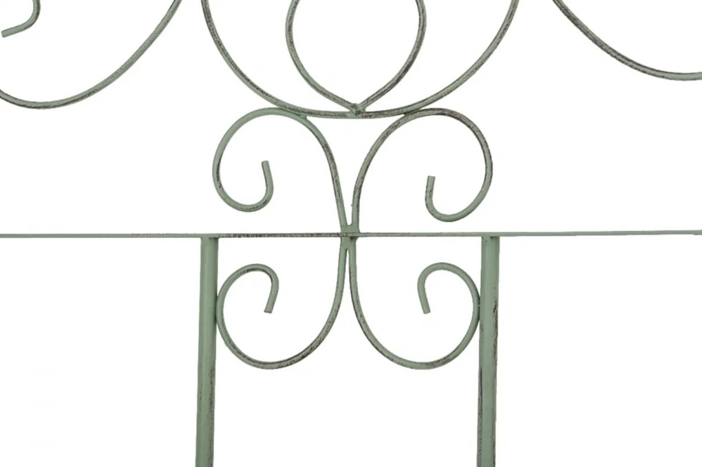 2x Mřížka na popínavé rostliny Paula - 180 x 85,5 cm - Zelená antik