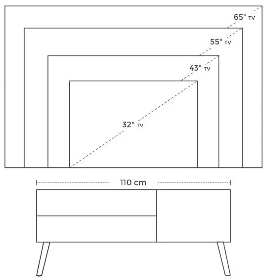 TV stolek LTV09WT