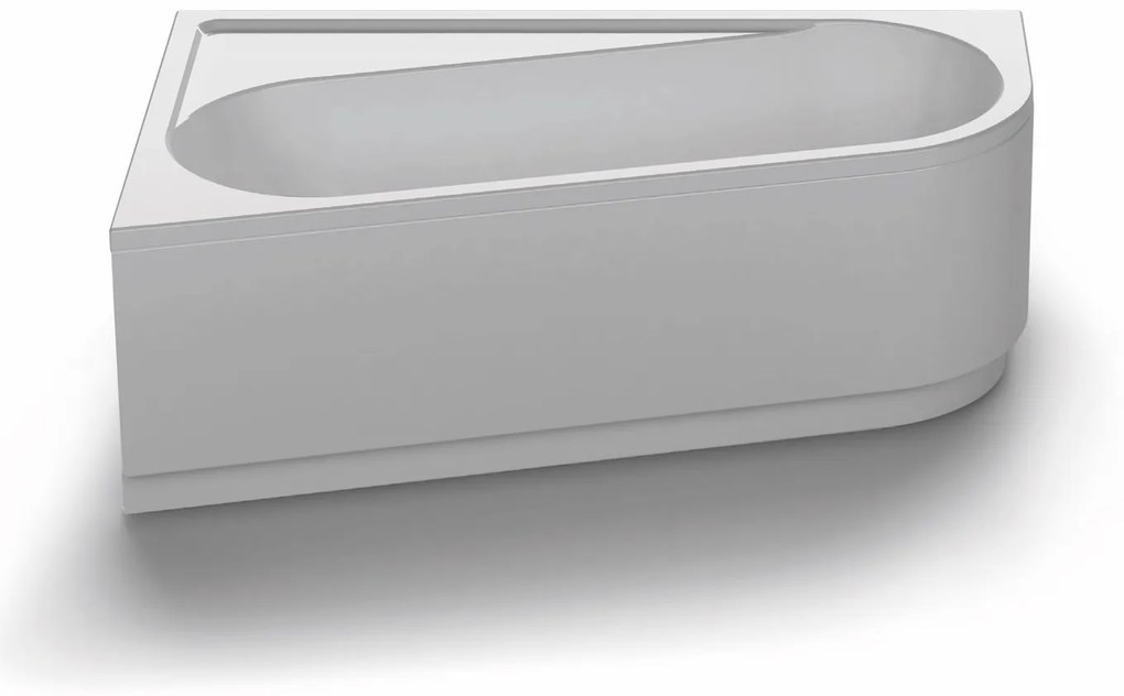 Ravak CHROME 170 x 105 cm CA31000000 vana snowwhite levá