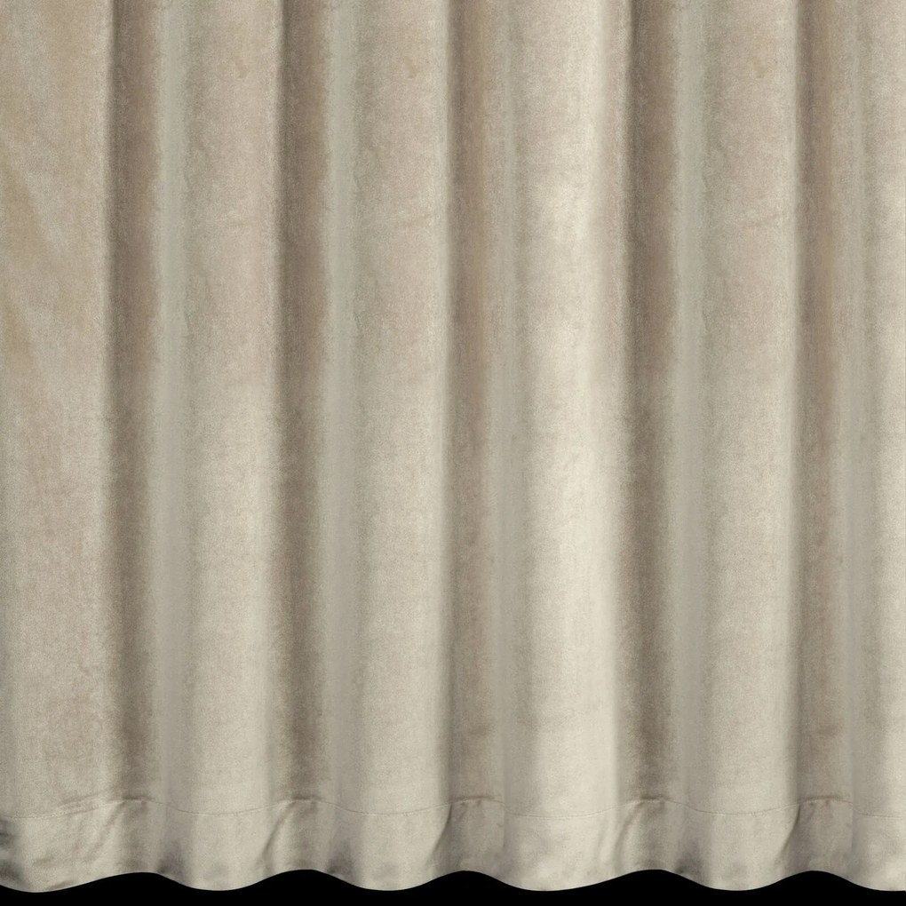 ZATEMŇOVACÍ ZÁVĚS NA POUTKÁCH ALITA 85X250 CM BÉŽOVÁ