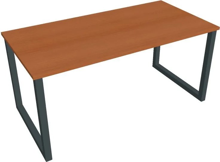 Kancelářský stůl jednací Hobis UJO1600, deskaakát, bílá RAL 9016