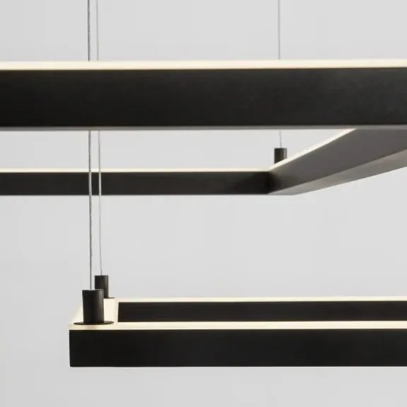 LED lustr Eterna 100 černé