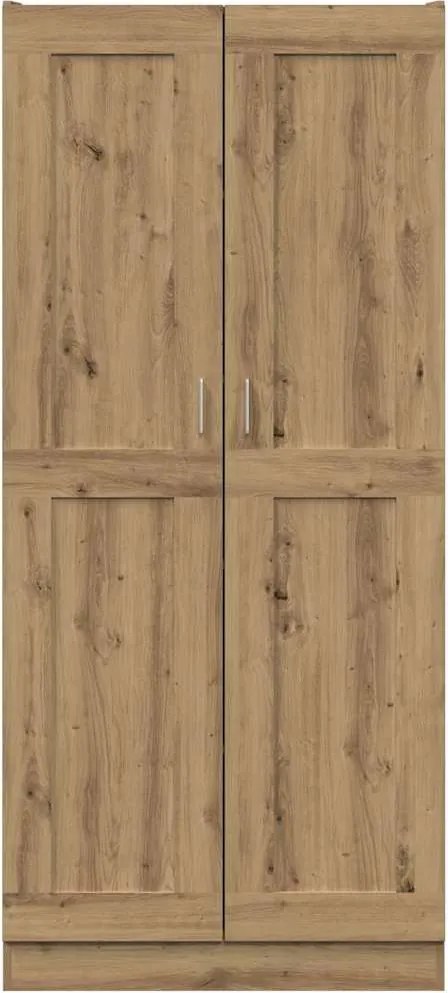 Skříň dub artisan 82,5 x 30,5 x 185 cm kompozitní dřevo 3318717