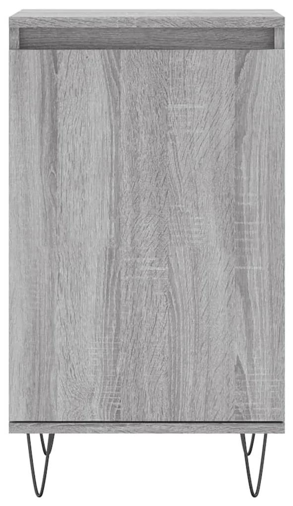 Příborníky 2 ks šedé sonoma 40 x 35 x 70 cm kompozitní dřevo