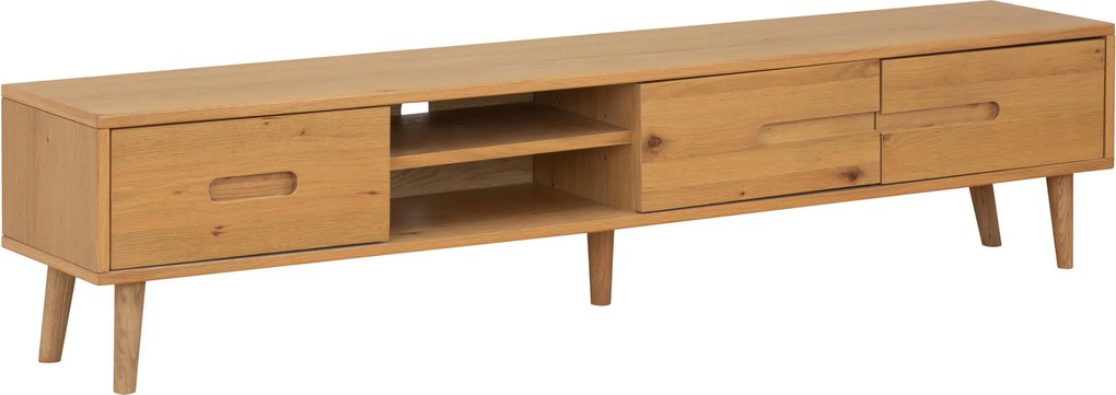 XXXLutz NÍZKÁ KOMODA, dub, přírodní barvy, 180/40/32 cm MID.YOU - Online Only TV příslušenství - 002510003401