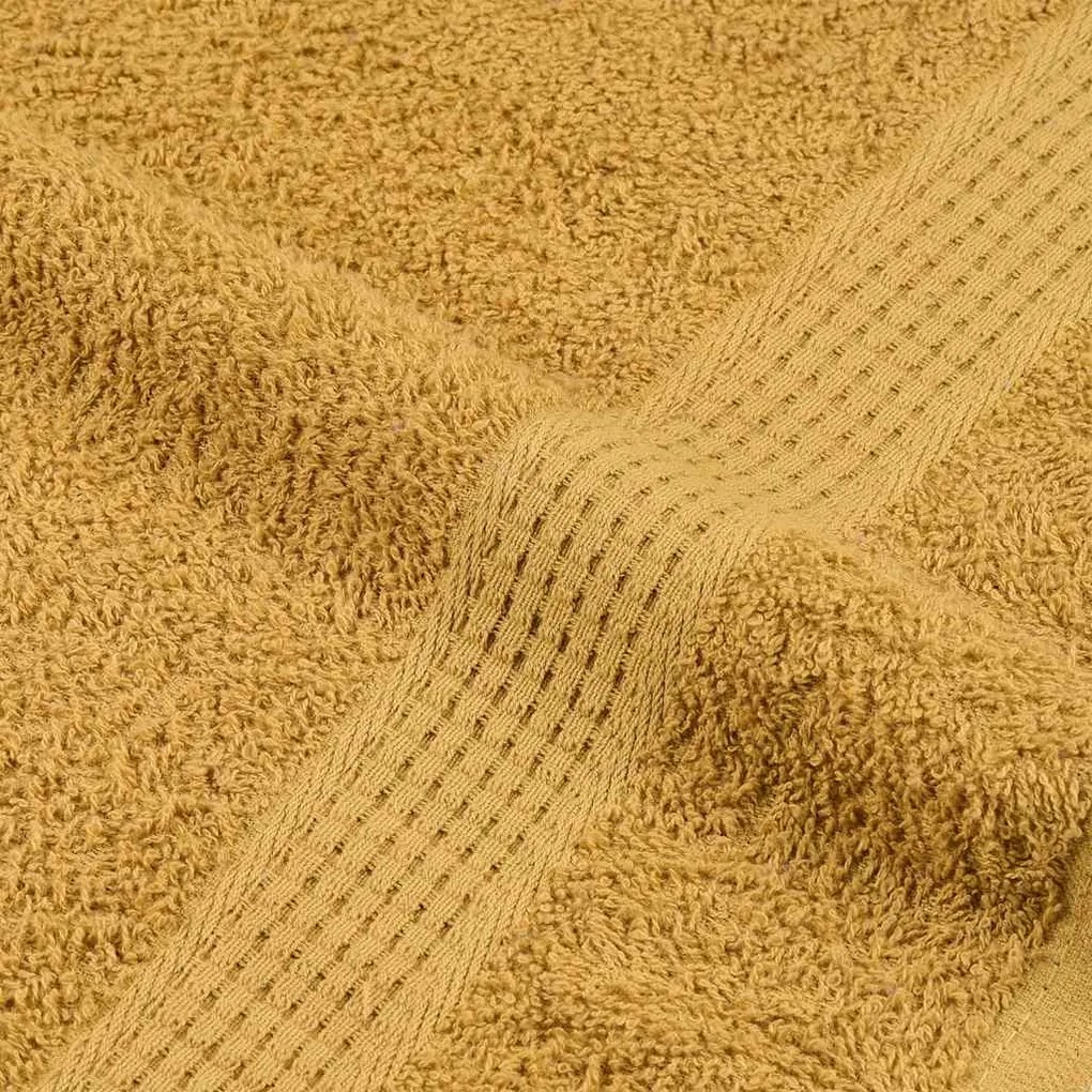 Ručníky FROGN 2 ks zlaté 100x200 cm 360 g/m² 136818