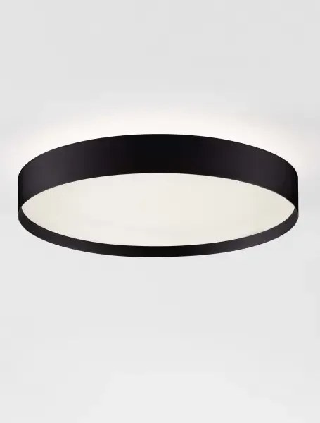 LED stmívatelné černé designové stropní svítidlo Roi