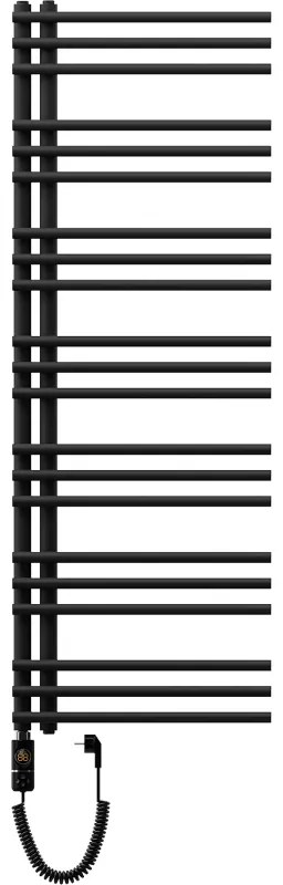 Mexen Neptun, elektrické topné těleso 1400 x 500 mm, 600 W, černá, W101-1400-500-2600-70