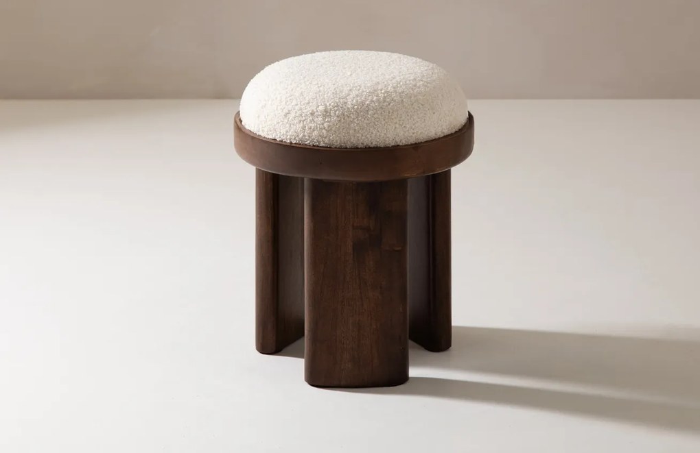 Micadoni Bouclé stolička Agapi 45 cm