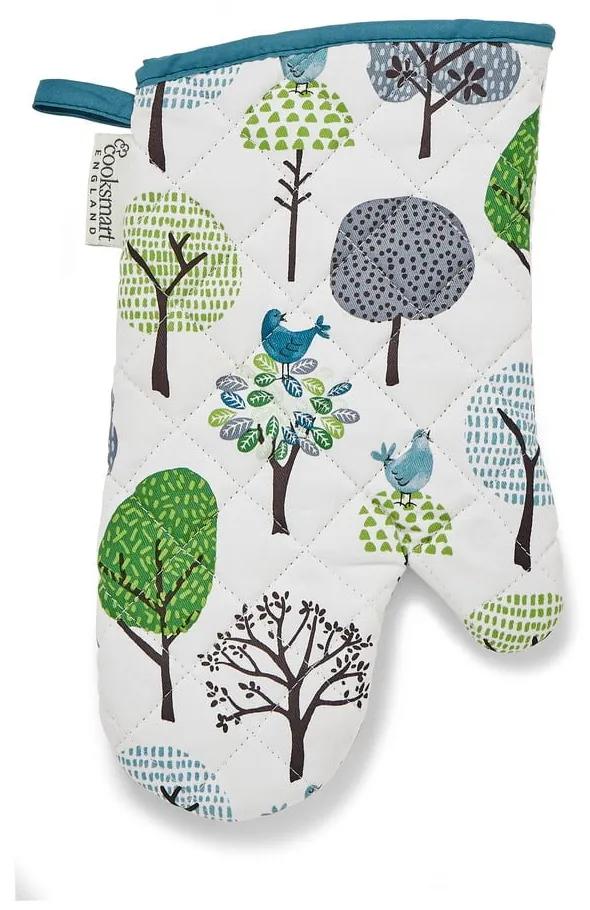 Bavlněná kuchyňská rukavice Cooksmart ® Forest Birds