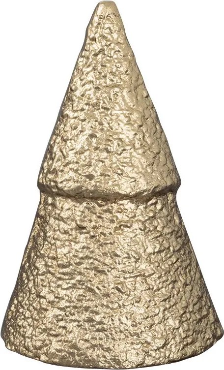 Kovová dekorace stromek Tree Gold 16  cm Green Gate