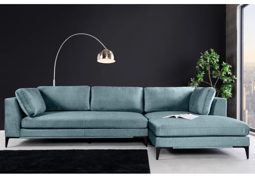 Massive home | Rohová pohovka SIGNUM 315cm 3místná - zelená