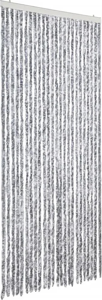 vidaXL Závěs proti hmyzu 100 x 220 cm žinylka [284281] Barva: Modro-bílá