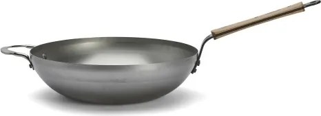De Buyer 5717.32 - Pánev Wok MINERAL B BOIS 32 cm