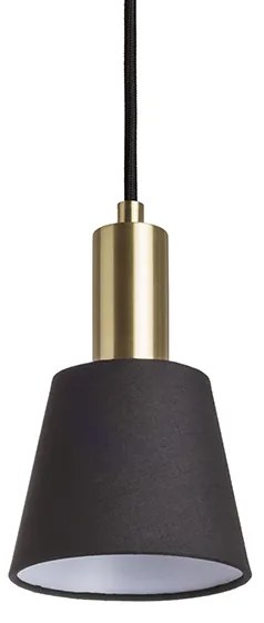 RENDL R12418 ICAR závěsné svítidlo, dekorativní černá/zlatá