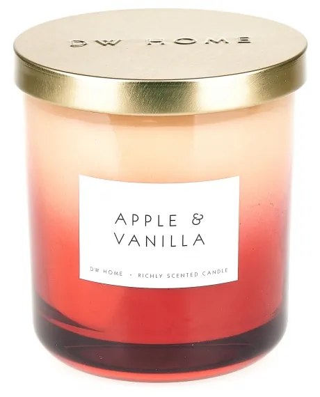 DW Home Vonná svíčka ve skle Apple &amp; Vanilla 9,1oz