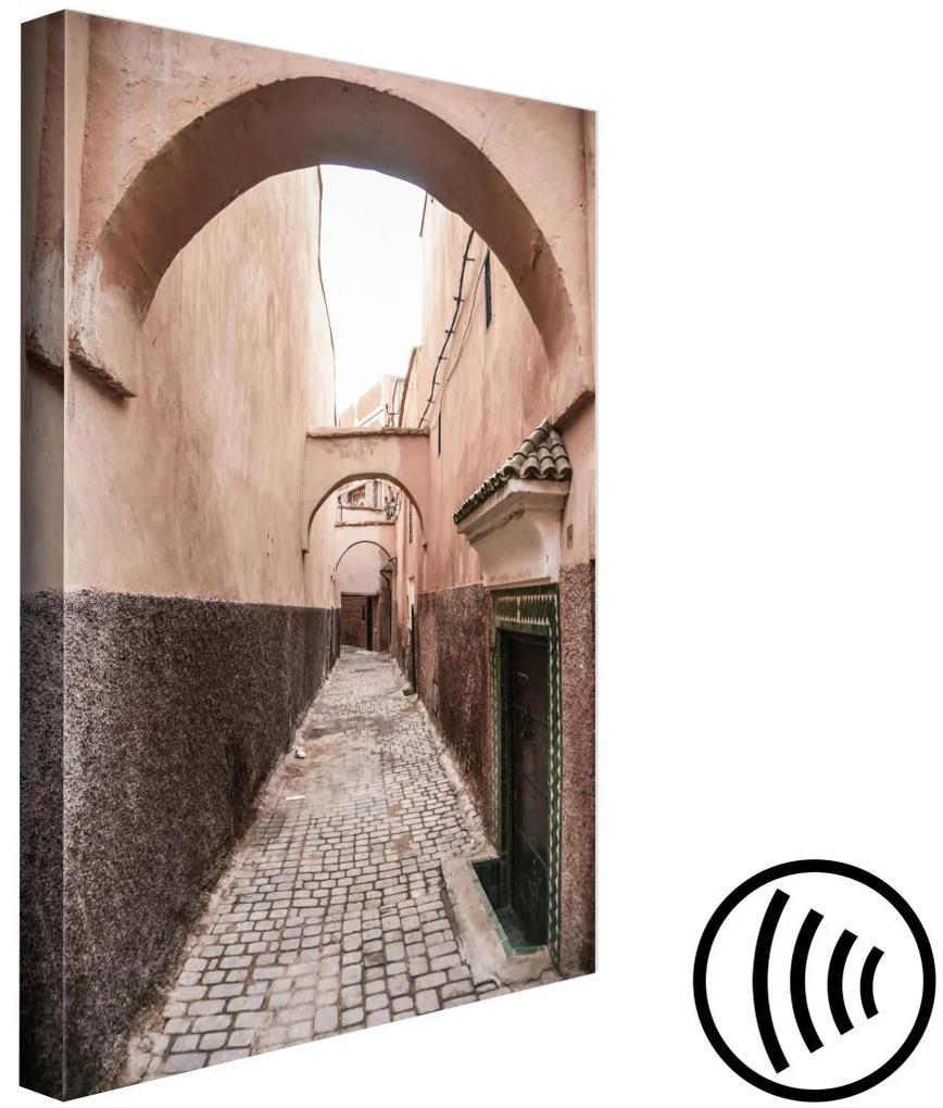 Obraz Marocké uličky (1-dílný) svislý - ulice v arabském stylu