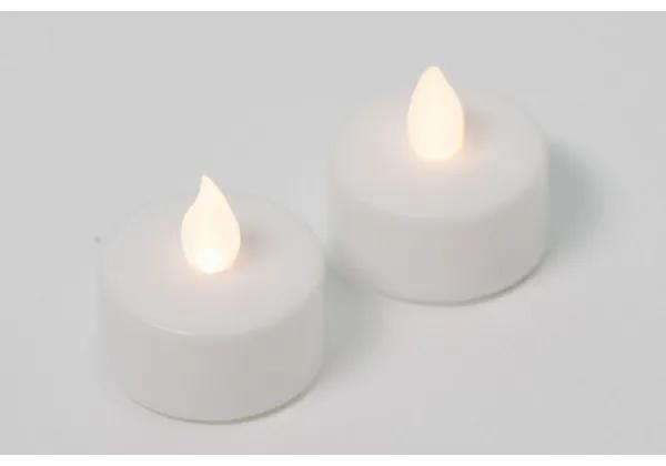 Dekorativní sada - 2 čajové svíčky - bílá Nexos Trading GmbH & Co. KG D42984