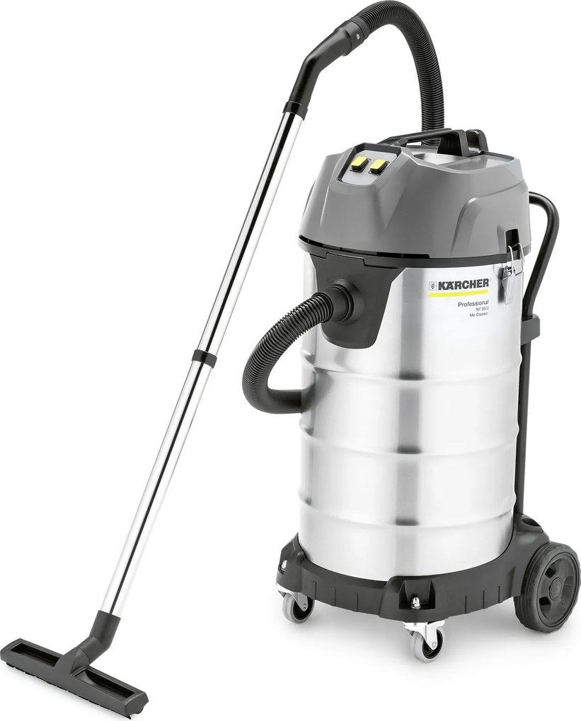 Kärcher profi Kärcher NT 90/2 Me Classic Edition Profi mokro-suchý vysavač s pojezdovými koly, 90 l, 2300 W, (1.667-700.0) – Servis ČR