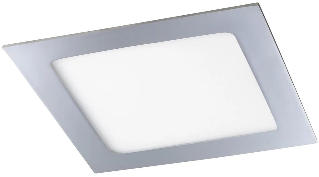 Rabalux LED zápustné stropní svítidlo Lois 12W | 800lm | 4000K | IP44 | 17cm - chrom