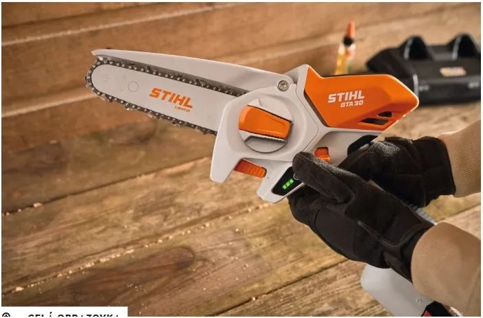Aku řetězová pila STIHL GTA 30 SET + Prodloužená záruka